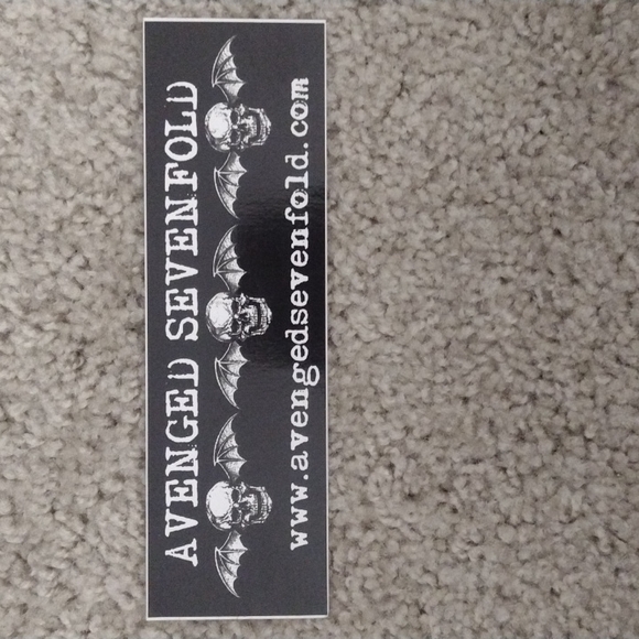 Avenged Sevenfold | Other | Band Sticker For Sale Rare And Vintage ...